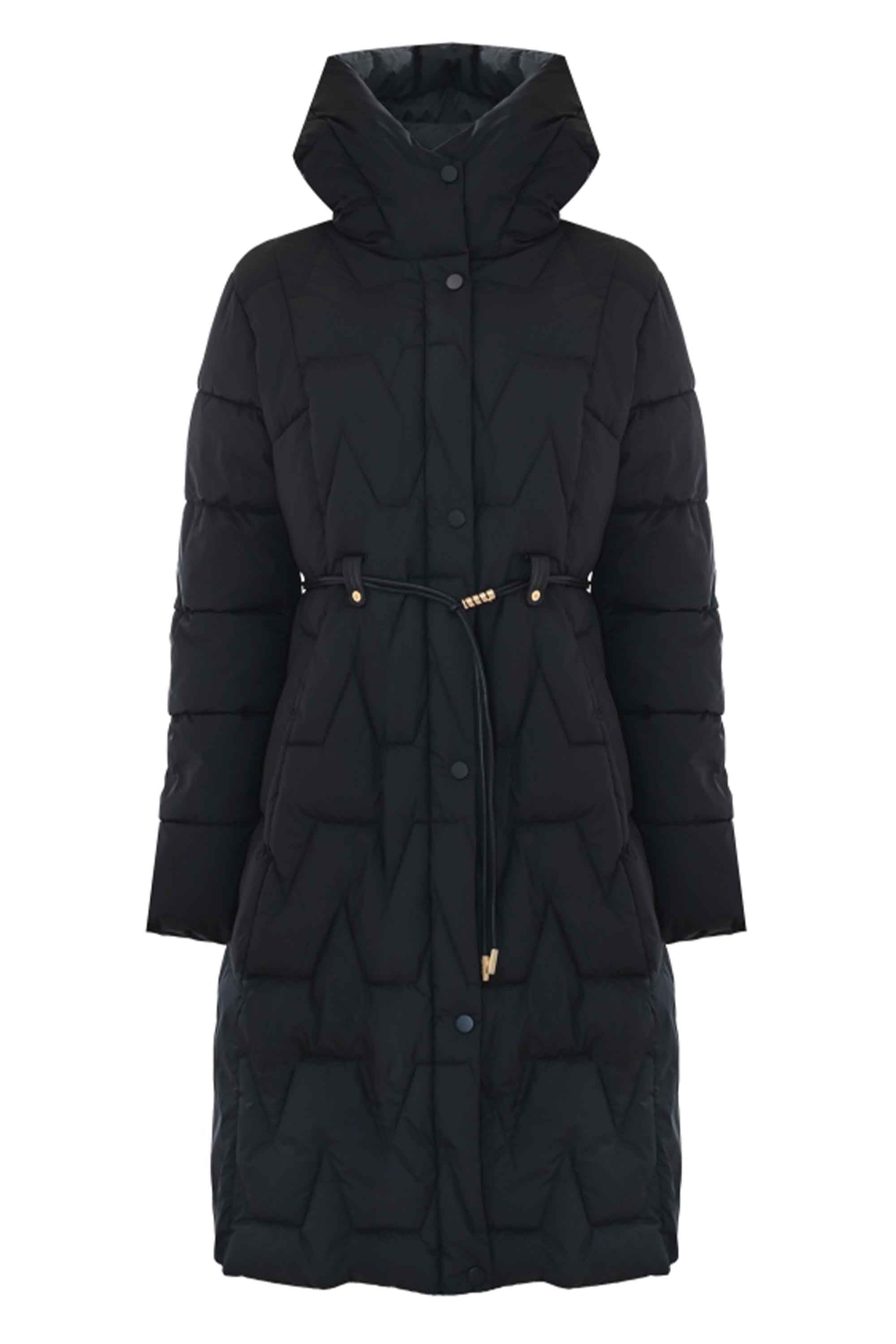 Chic three quarter length quilted coat - Coat ROLLANDA | Kocca