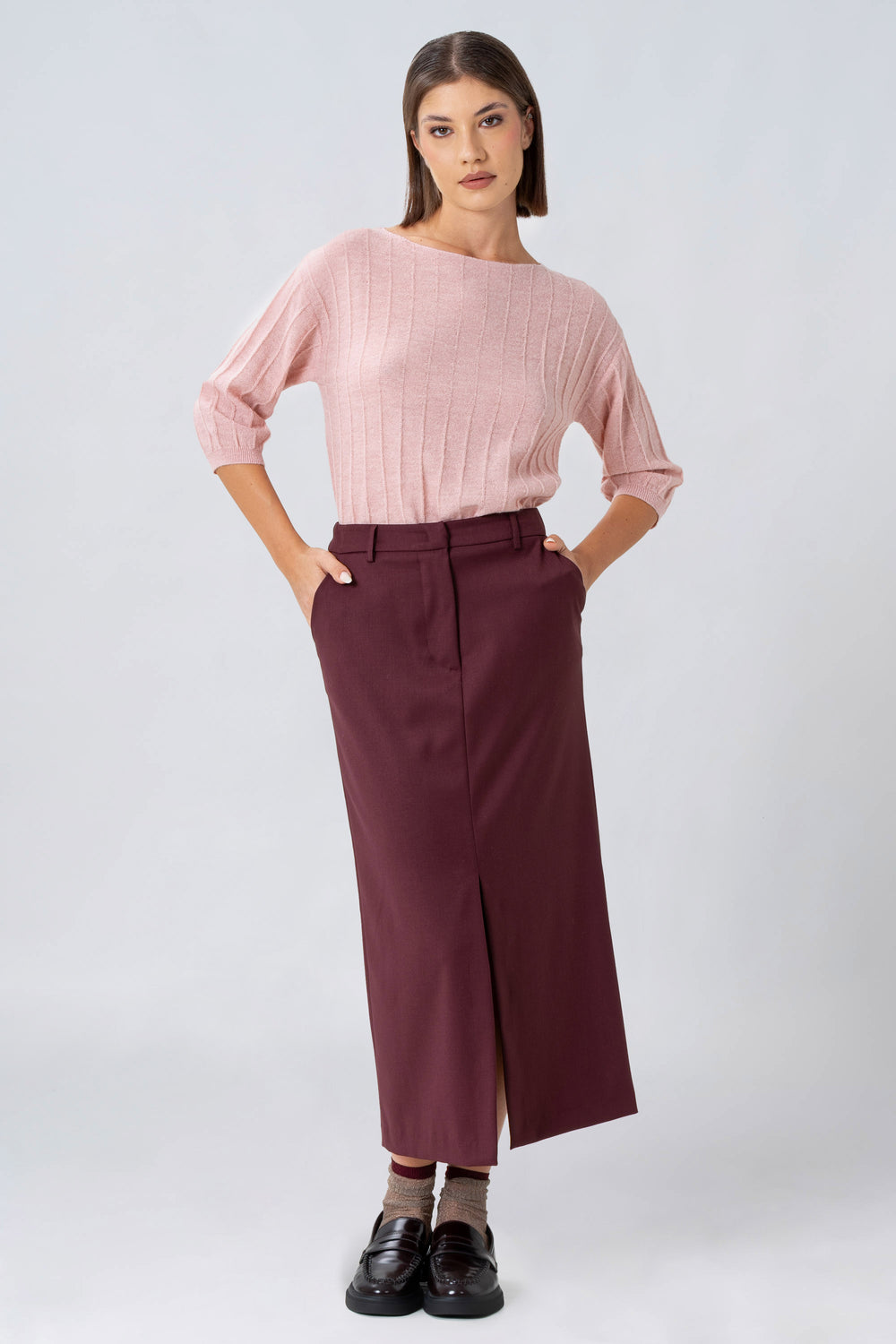 Professional long pencil style skirt - Skirt SASHAX | Kocca